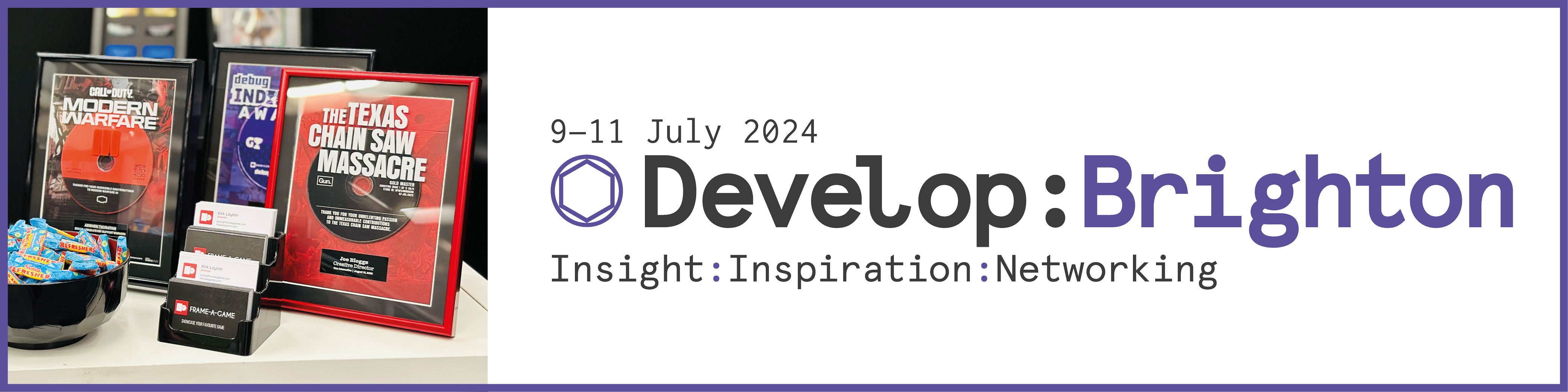 Frame-A-Game at Develop:Brighton 2024