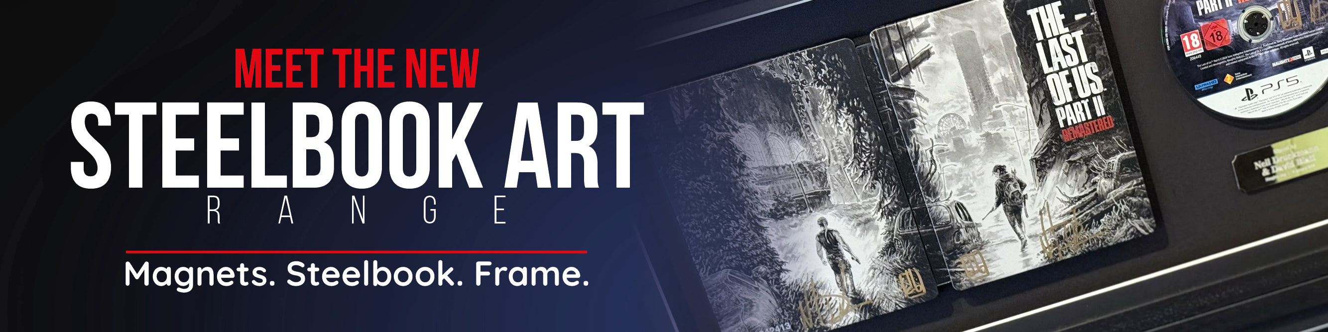 Steelbook Art Frames: Showcase Your Collectible Video Games & Movies i